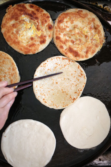 Egg Filled Pancake Recipe | Beijing's Jidan Guan Bing | Lost Plate China
