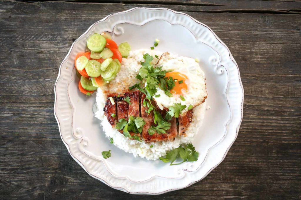 Bai Saight Chrou: Cambodian Breakfast Pork & Rice Recipe | Lost Plate
